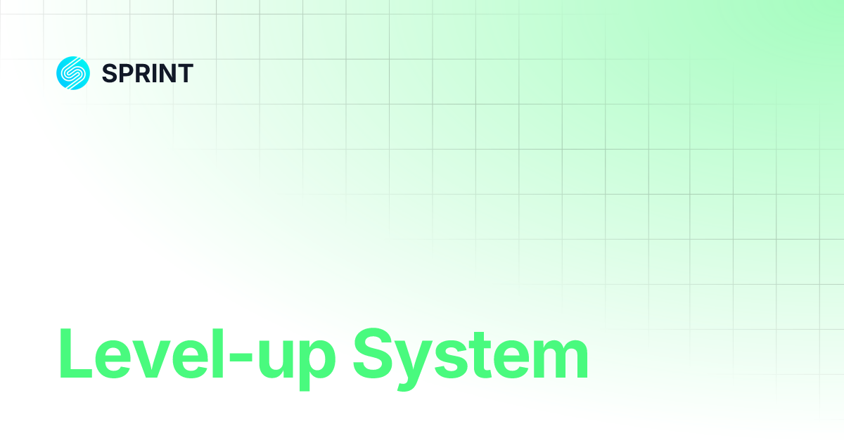 Level-up System | SPRINT